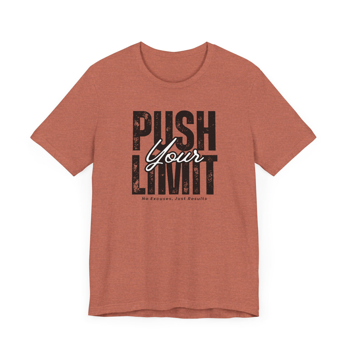 Motivational T-Shirt | Push Your Limit Unisex Tee – T&L Apparel Store