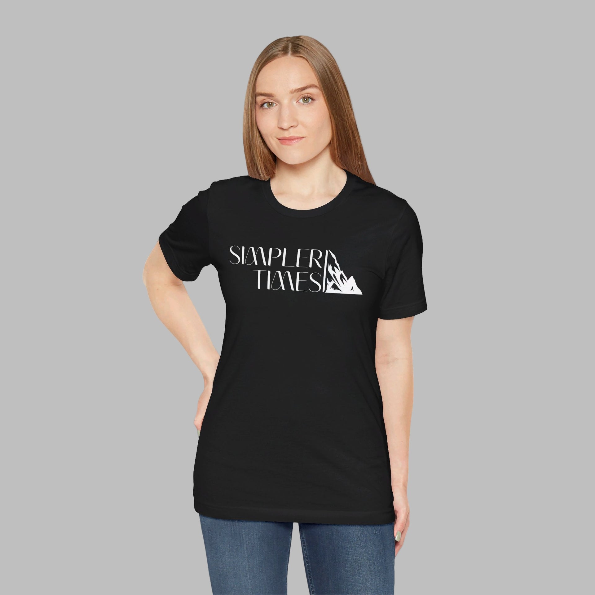 Simpler Times - Unisex Jersey Tee – T&L Apparel Store